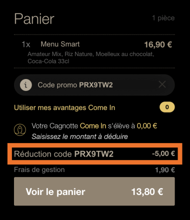 Code parrain Sushi Shop : 5€ offerts avec le code PRX9TW2